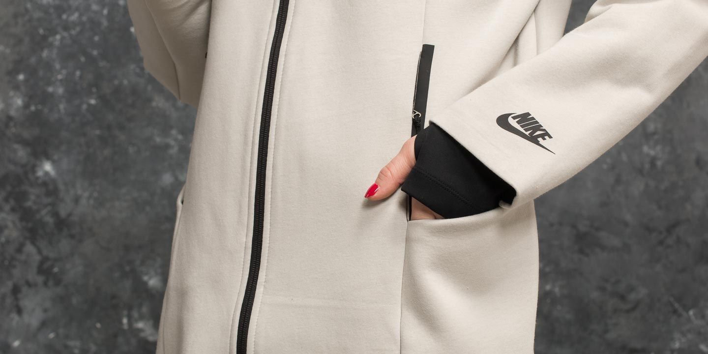 Jassen Nike Sportswear Tech Fleece Jacket Light Bone/ Black (884429-072 ...