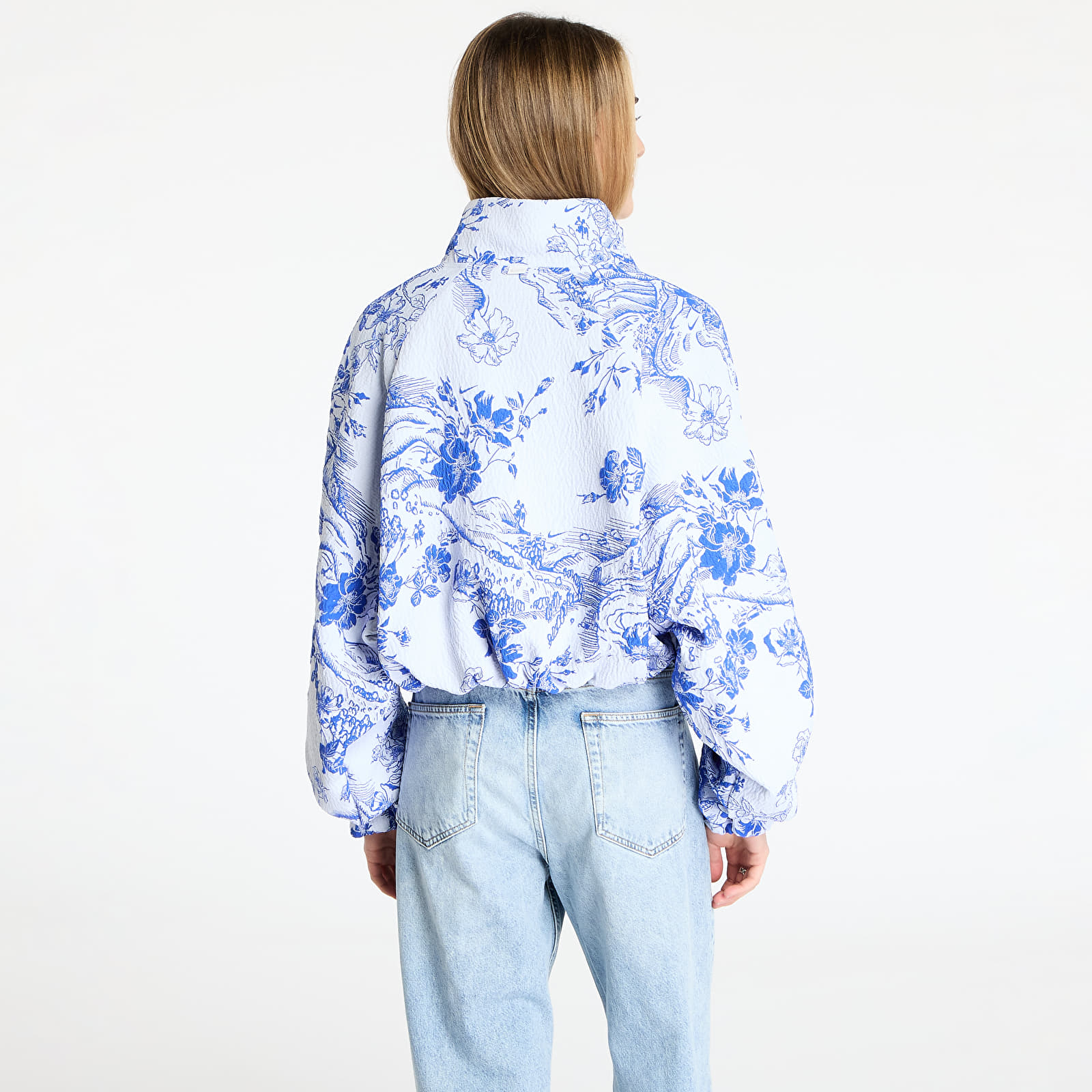 Women's jackets Nike Sportswear Collection Women's Oversized Jacquard ...