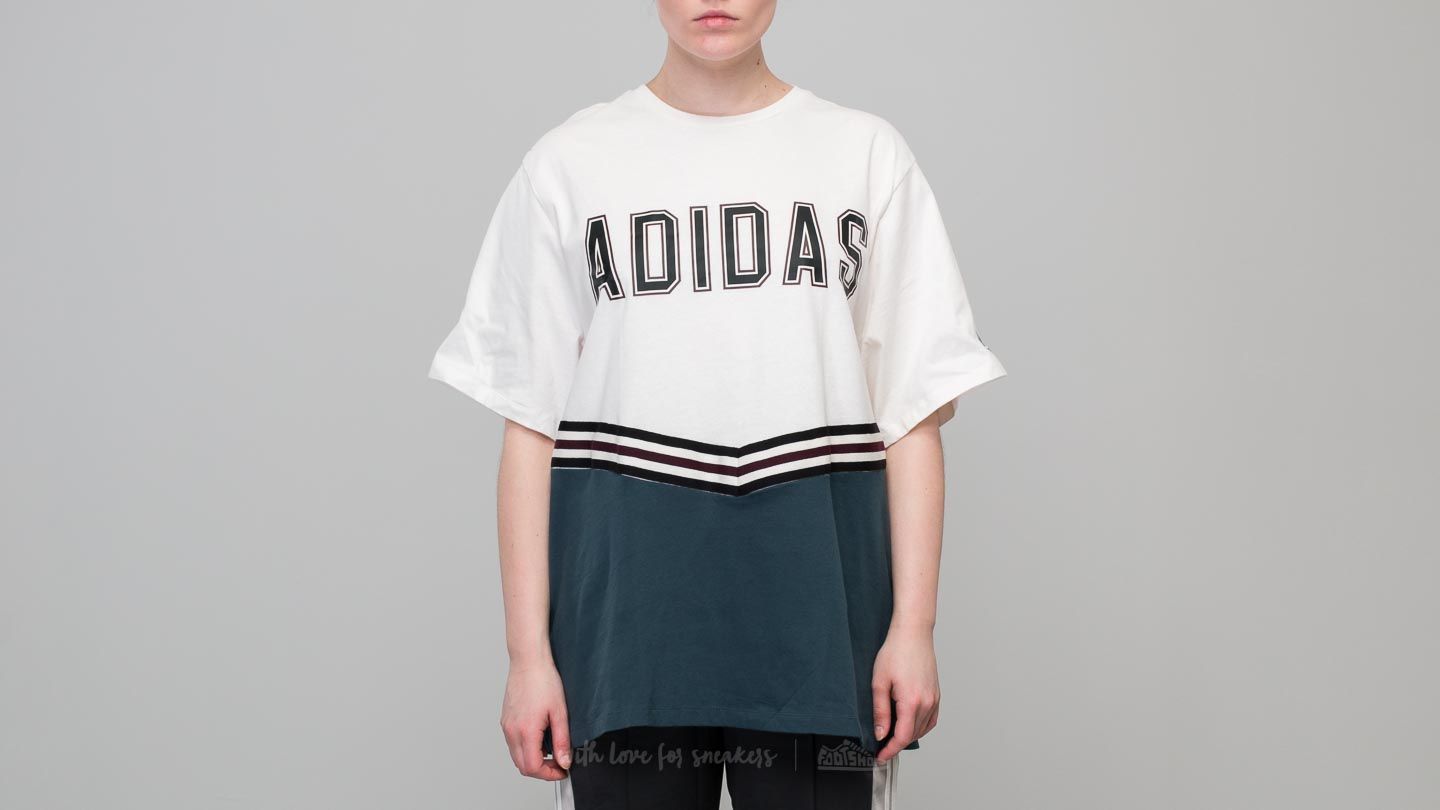 T-shirts adidas Adibreak Shortsleeve Tee Chalk White/ Midnight | Footshop