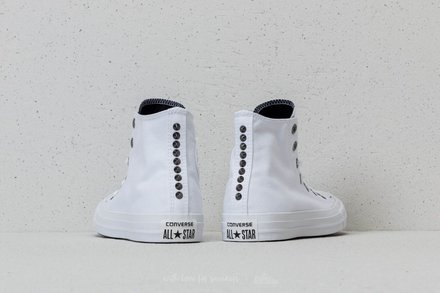 Sapatos de mulher Converse Chuck Taylor All Star Hi White/ Black/ White ...