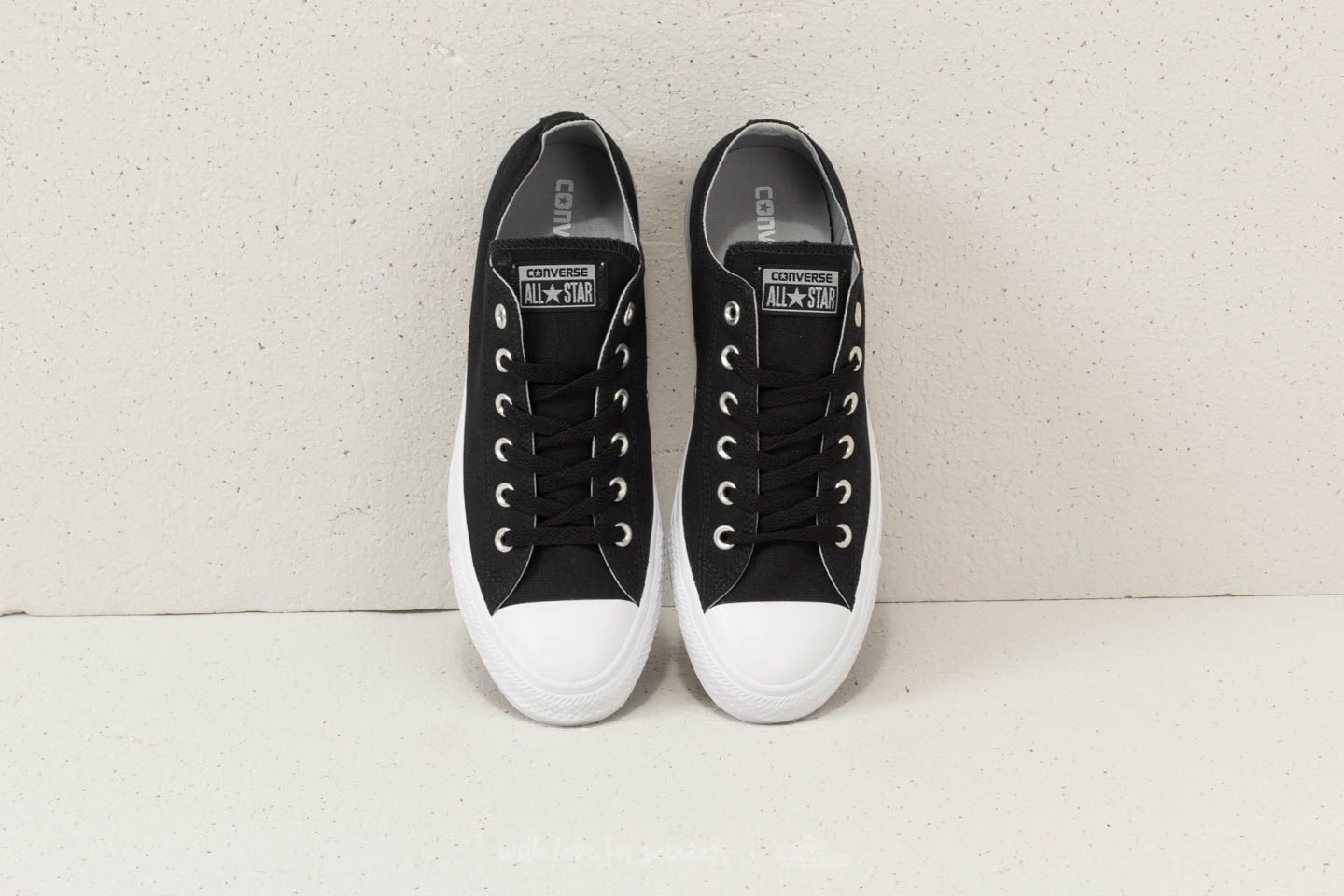 Men's shoes Converse Chuck Taylor All Star OX Black/ Wolf Grey/ White ...