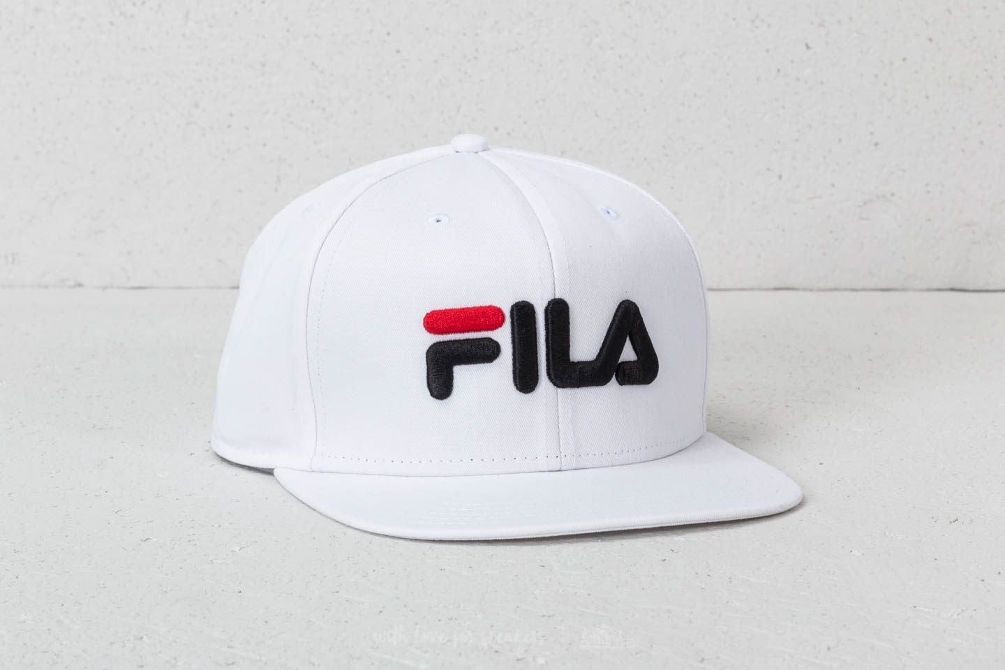Caps FILA Basic 6 Panel Classic Cap Bright White | Footshop