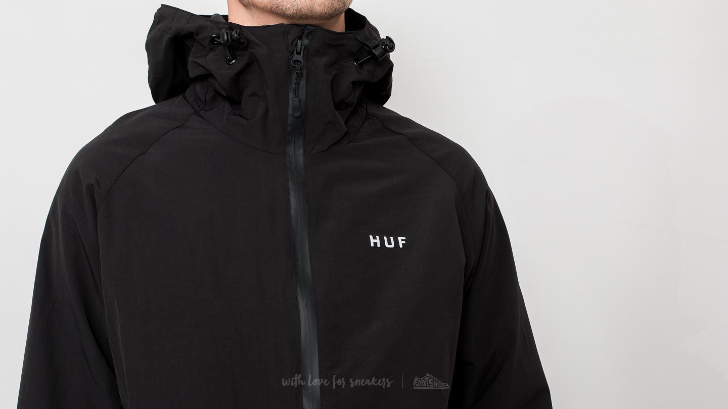 Jackets HUF Standard Shell Jacket Black | Footshop