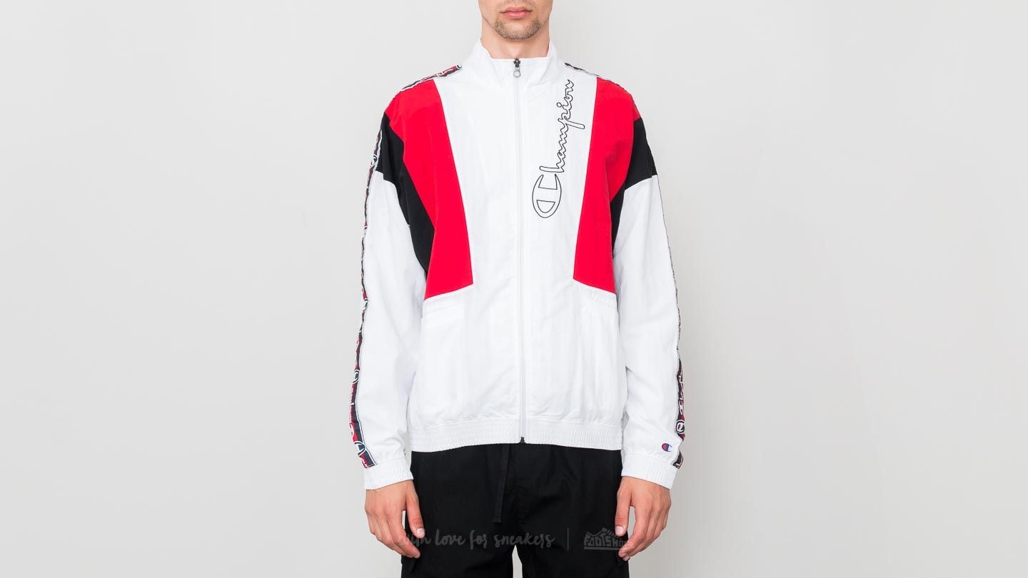 Coach Jackets Champion Full Zip Top White/ Red (211988 white/red ...