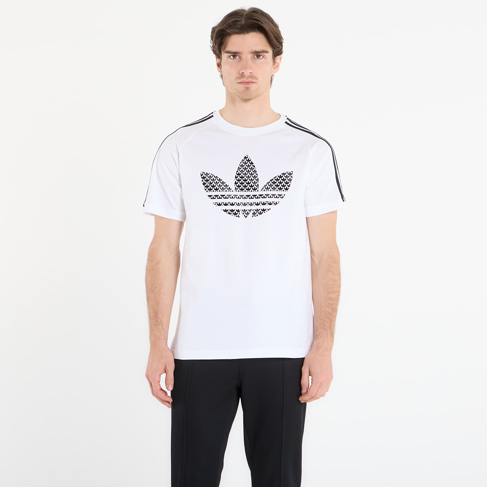 Magliette da uomo adidas Monogram Infill 3S T-Shirt White (KD1360 ...