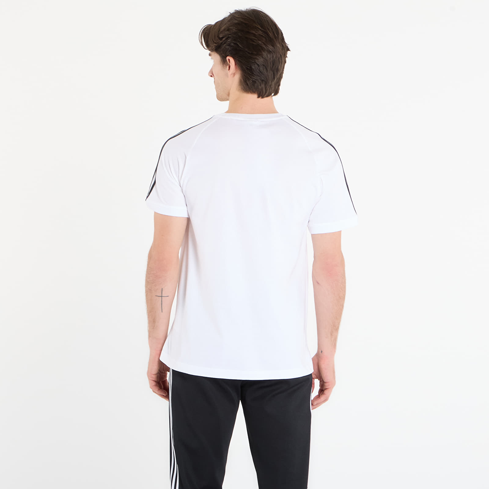 Men's T-shirts adidas Monogram Infill 3S T-Shirt White (KD1360) | Footshop