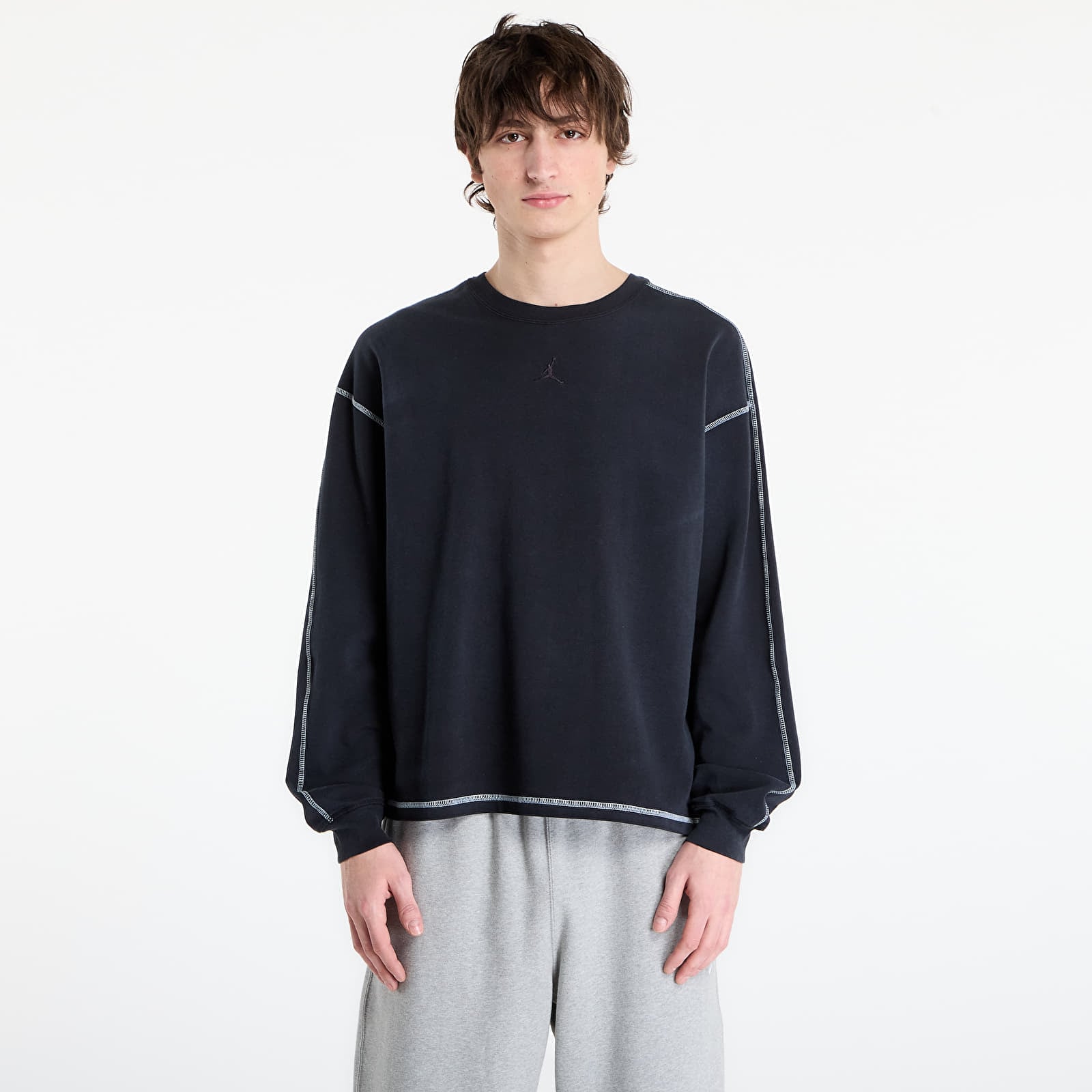 Hoodies and sweatshirts Jordan Flight Men's Heavyweight Long-Sleeve Top ...