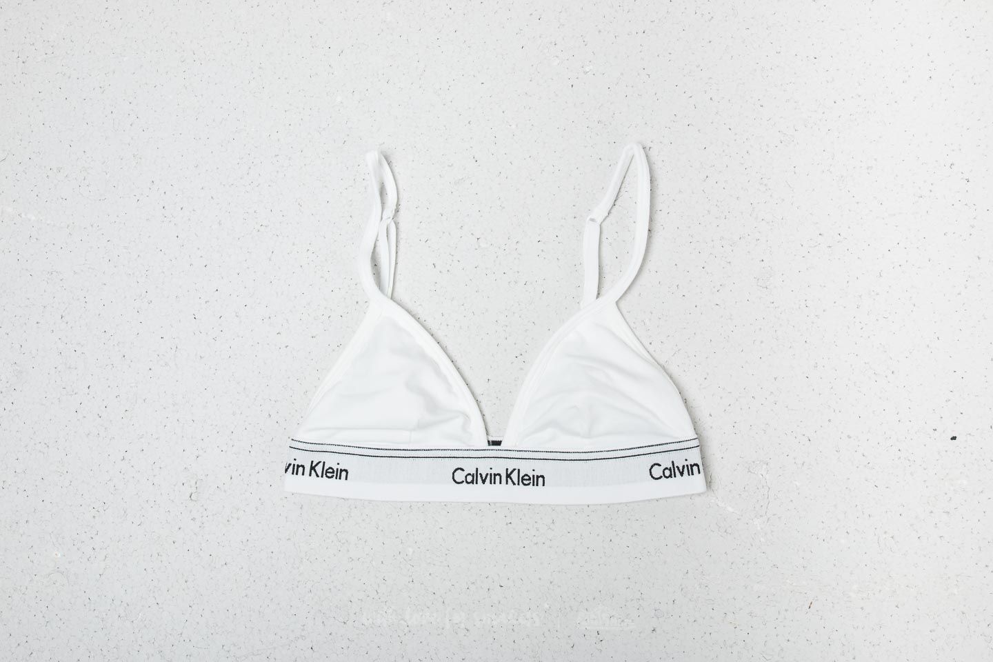 Bras Calvin Klein Unlined Triangle Bra White | Footshop