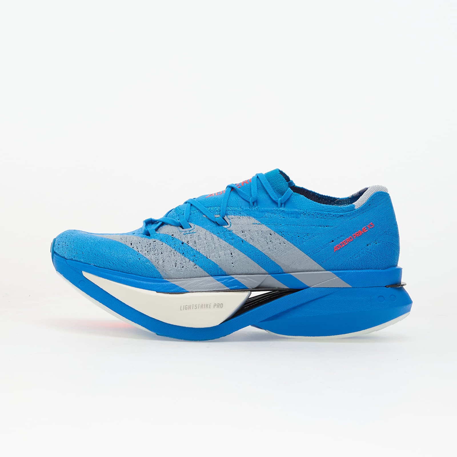 Men's shoes adidas Adizero Prime X3 Strung Solar Blue/ Silver Met ...