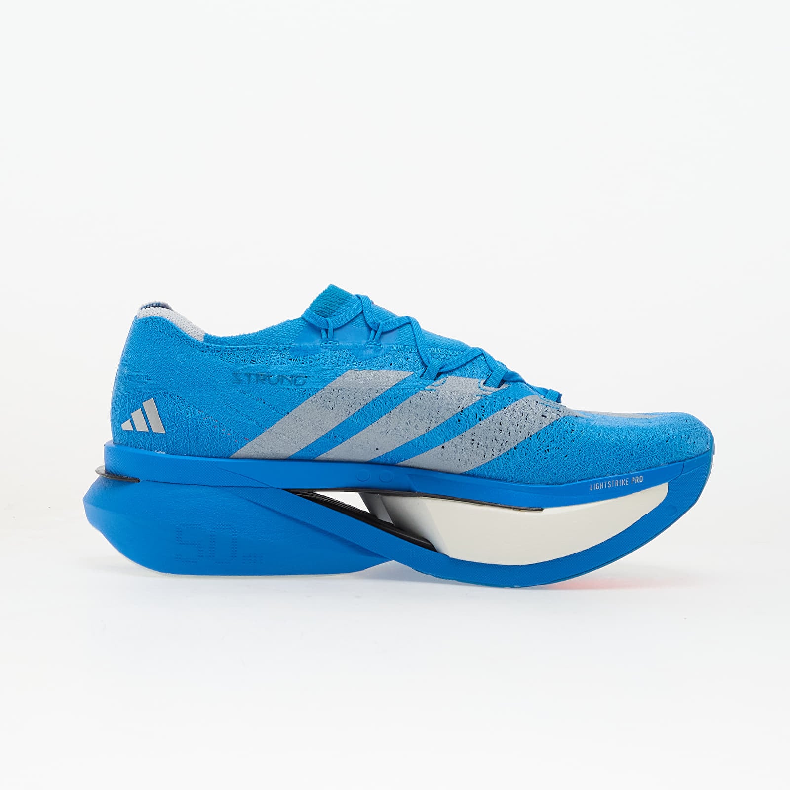 Men's shoes adidas Adizero Prime X3 Strung Solar Blue/ Silver Met ...