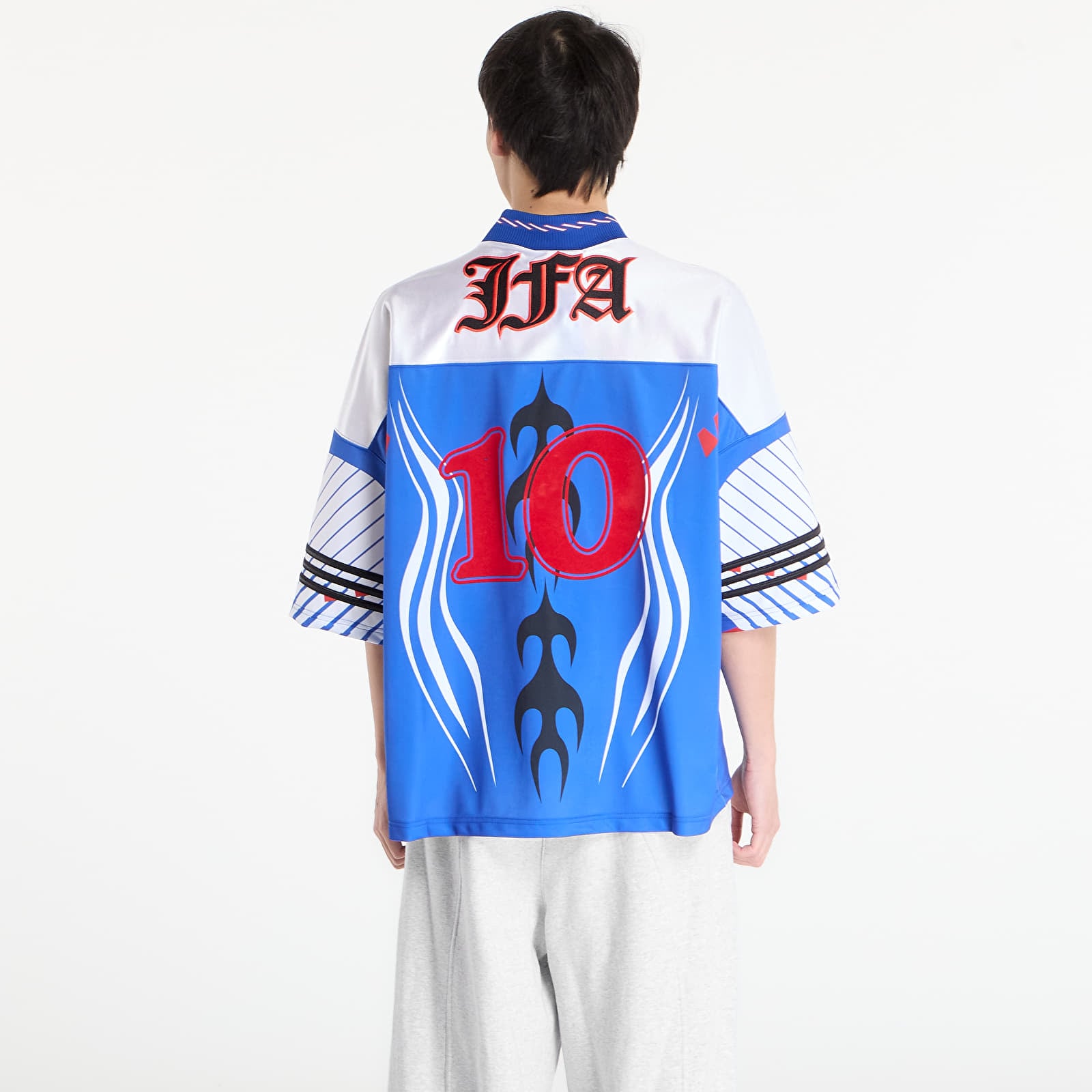 Dresy adidas Jersey Power Blue/ White/ Red (KD5984) | Footshop