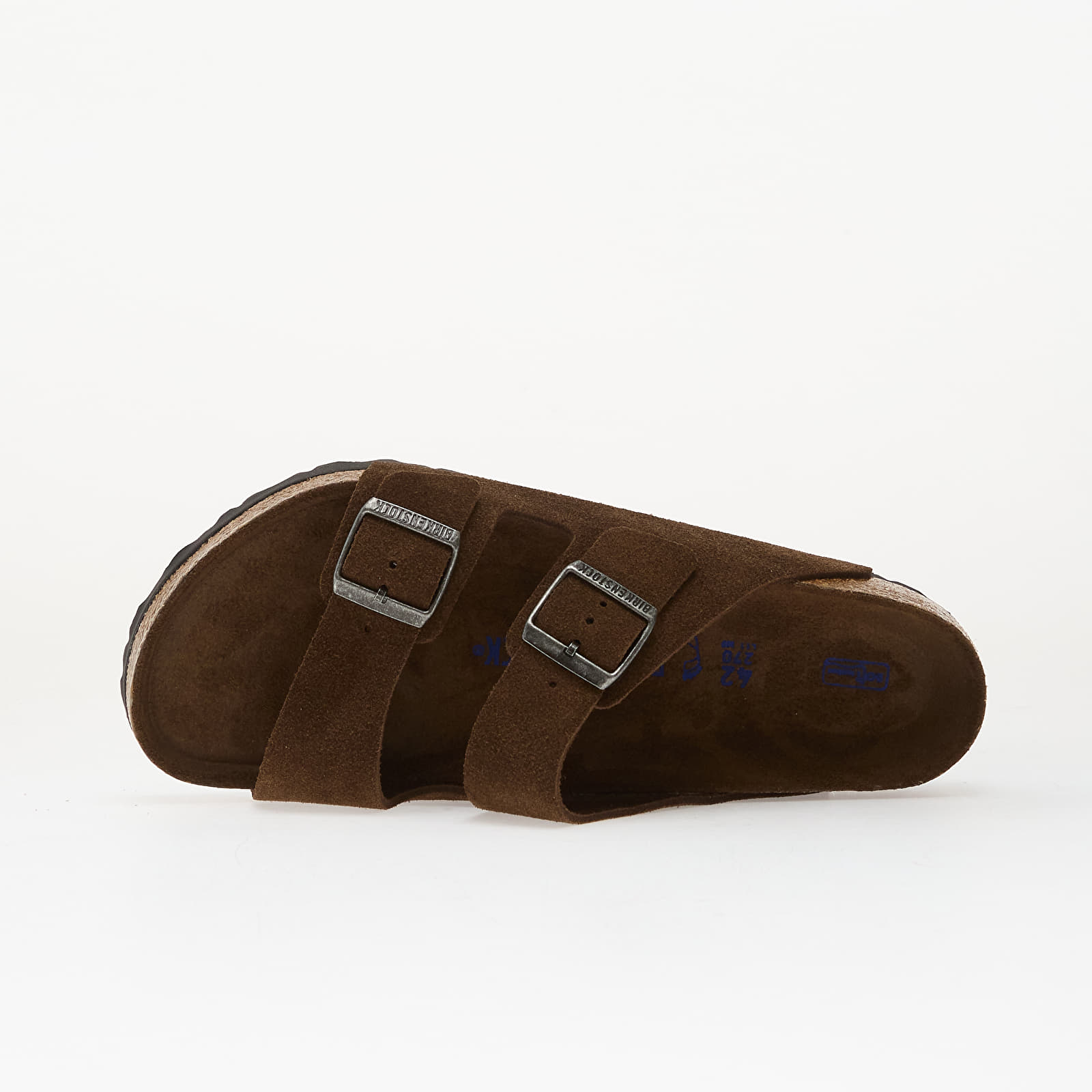 Férfi cipők Birkenstock Arizona Soft Footbed Suede Leather Unisex ...