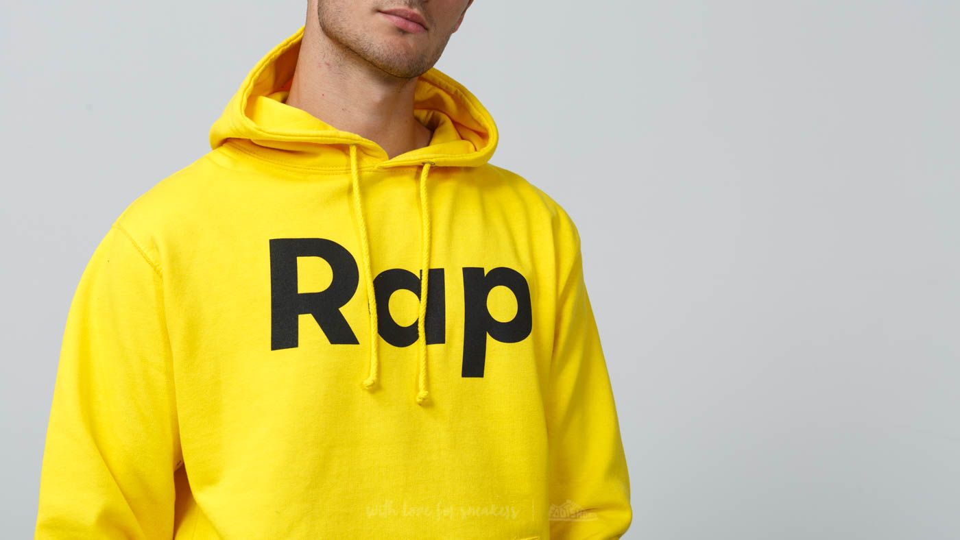 Hoodies and sweatshirts RAP Hoodie Sun Yellow/ Black (RAP_0001) | Footshop