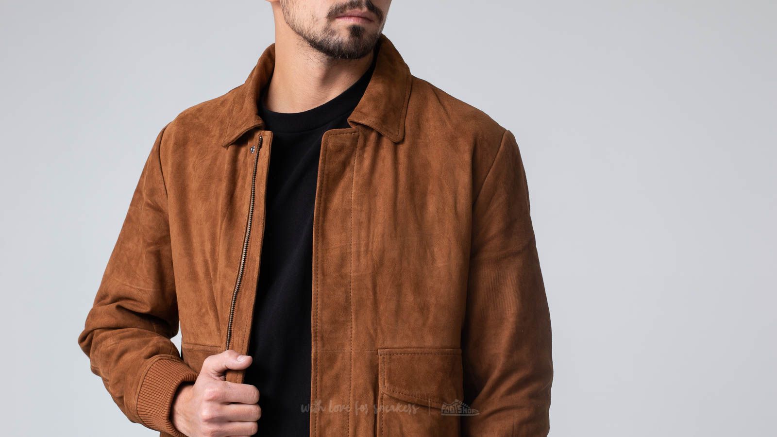 SELECTED Pilot Suede Jacket Weather
