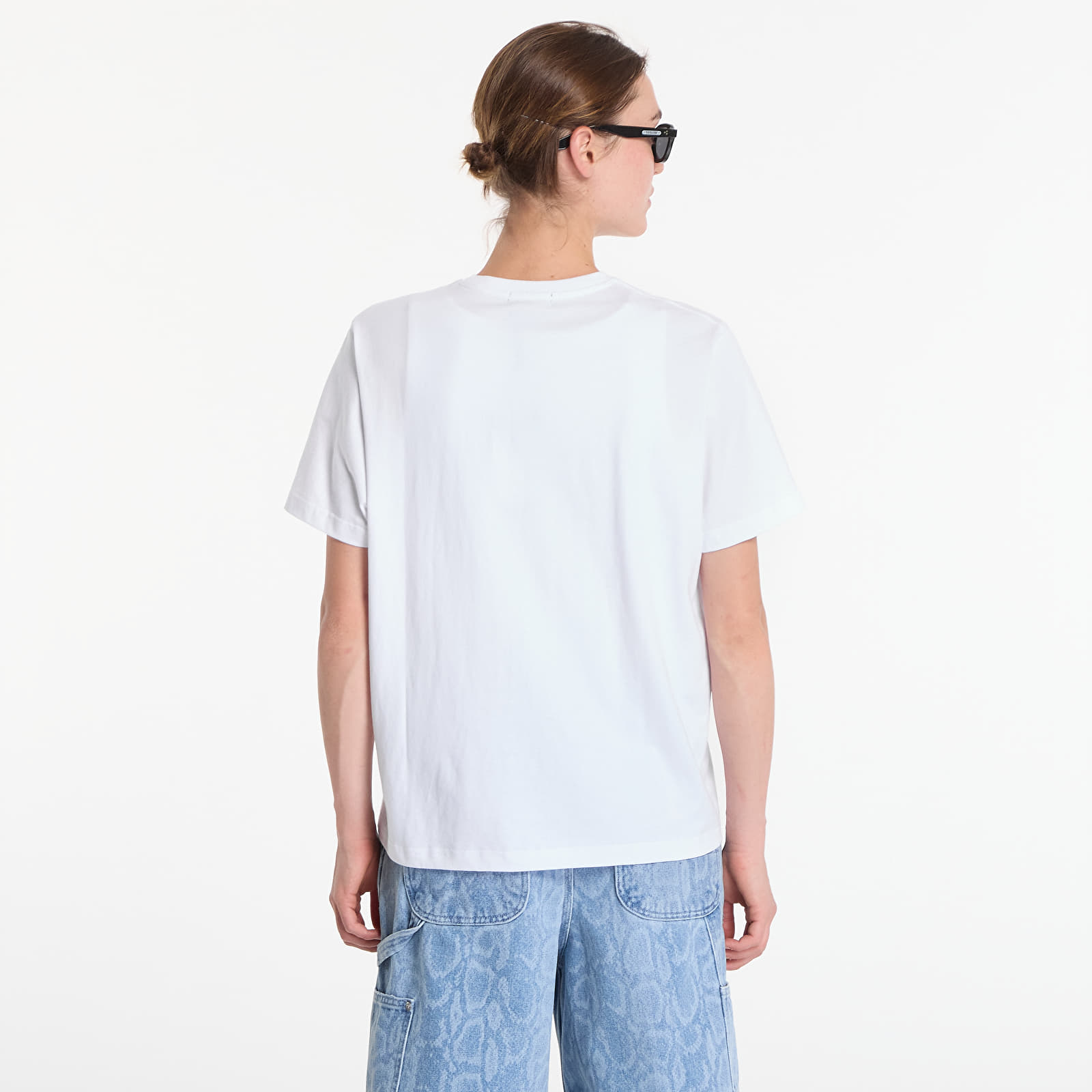 Dime Classic Small Logo T-Shirt UNISEX White | Footshop