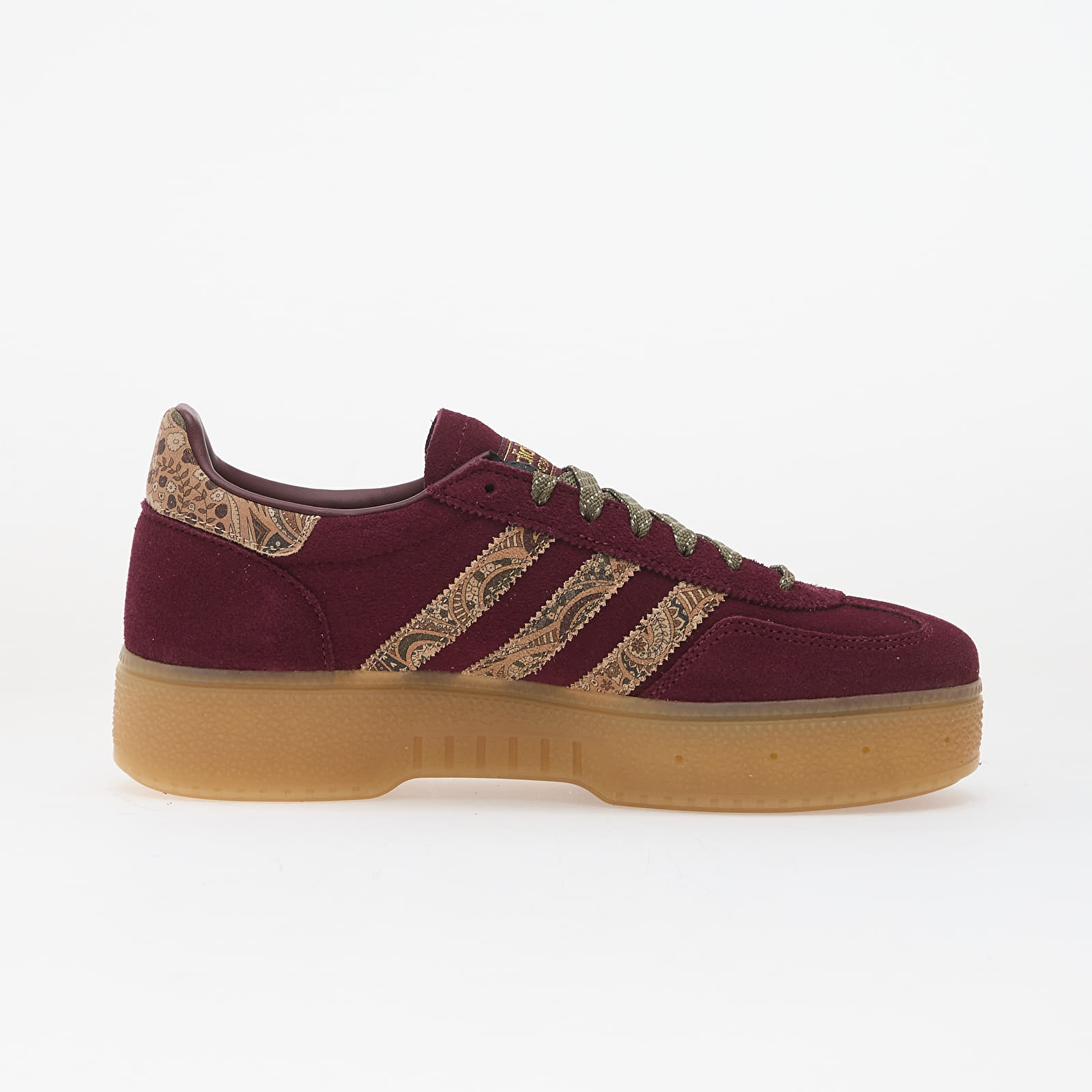 adidas x Liberty London Handball Spezial Bold Maroon/ Magic Beige ...