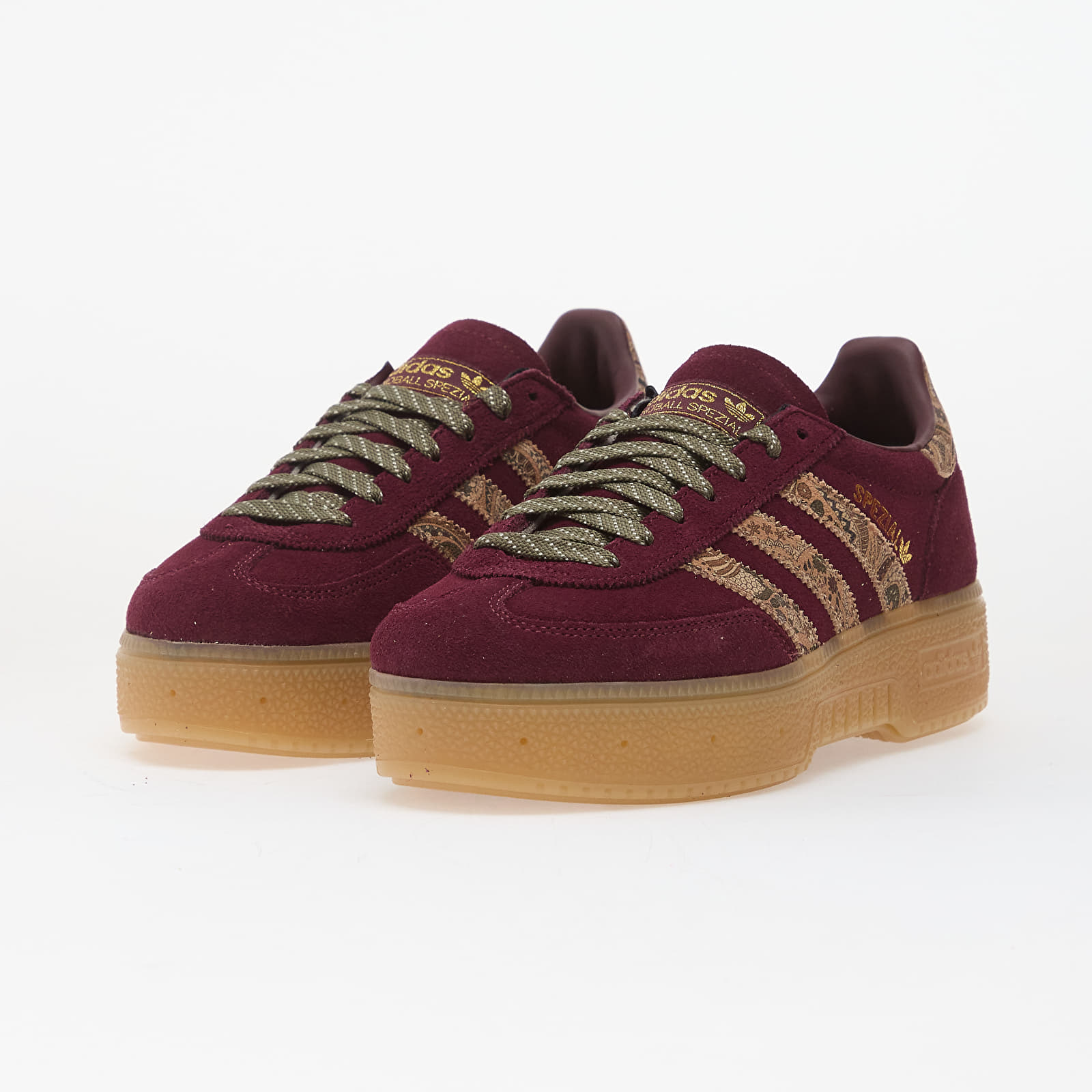 adidas x Liberty London Handball Spezial Bold Maroon/ Magic Beige ...
