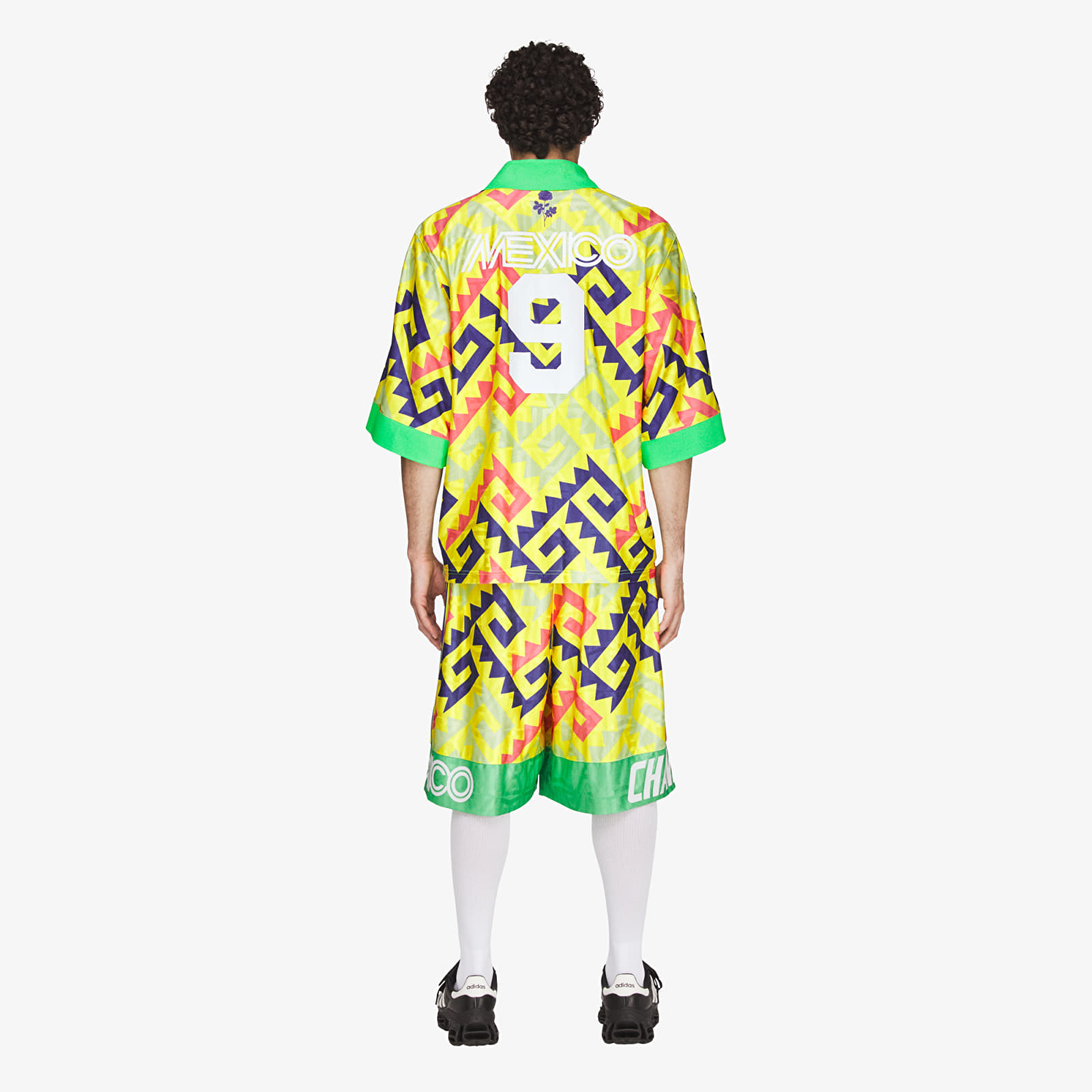 adidas x Willy Chavarria Aop Goalkeeper Jersey Solar Lemon/ Pure Purple ...