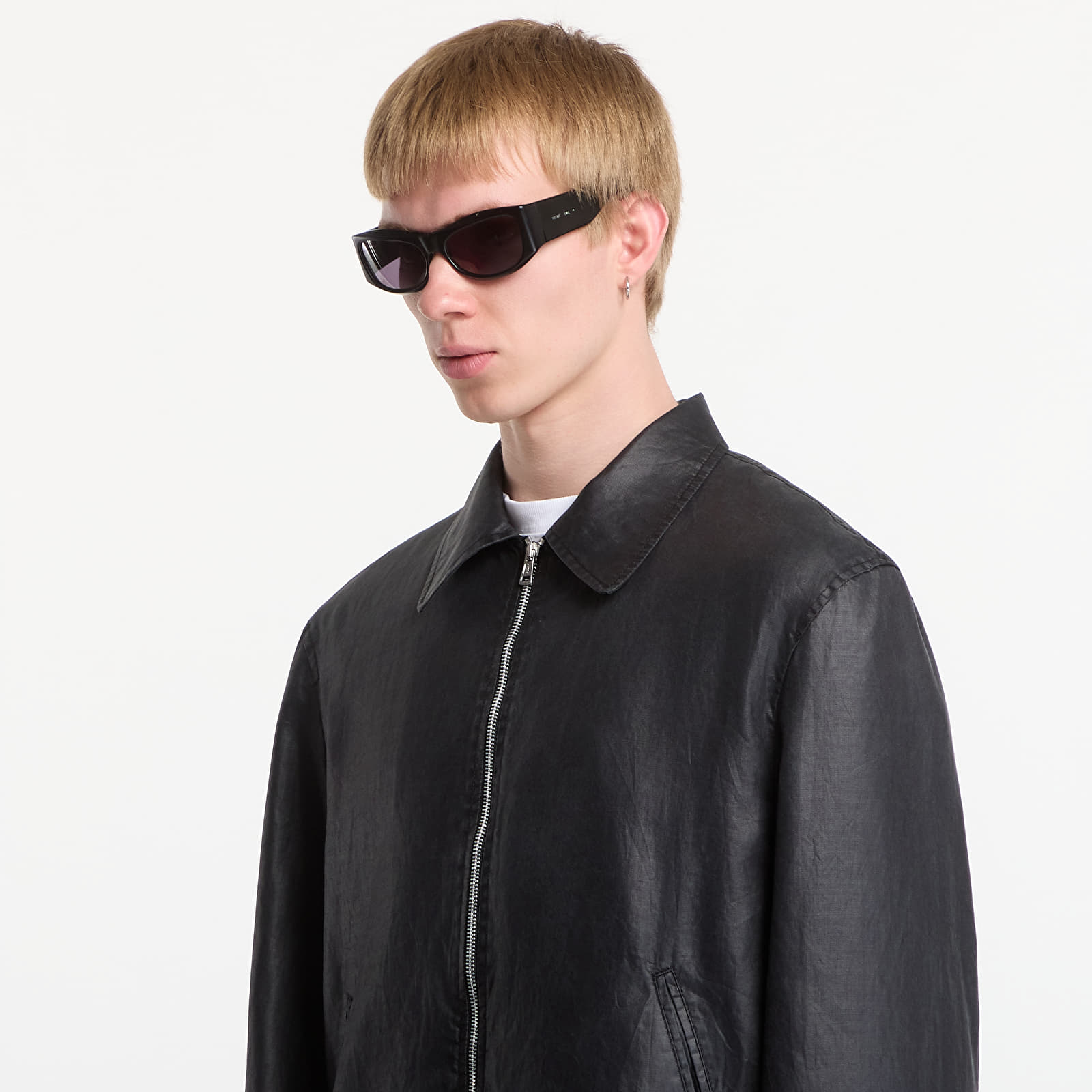 OUR LEGACY Mini Jacket Worker Lacquer Black Mirror Tencel | Footshop