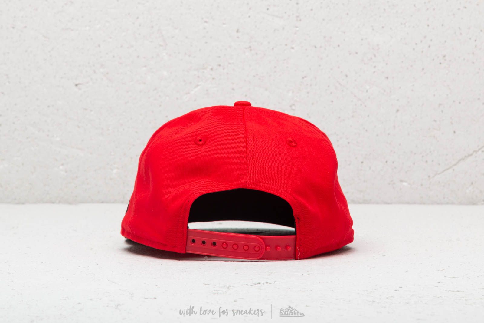 Caps New Era 9Fifty NBA Contrast Team Chicago Bulls Cap Red/ Black ...