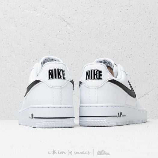 Men s shoes Nike Air Force 1 07 3 White Black Footshop