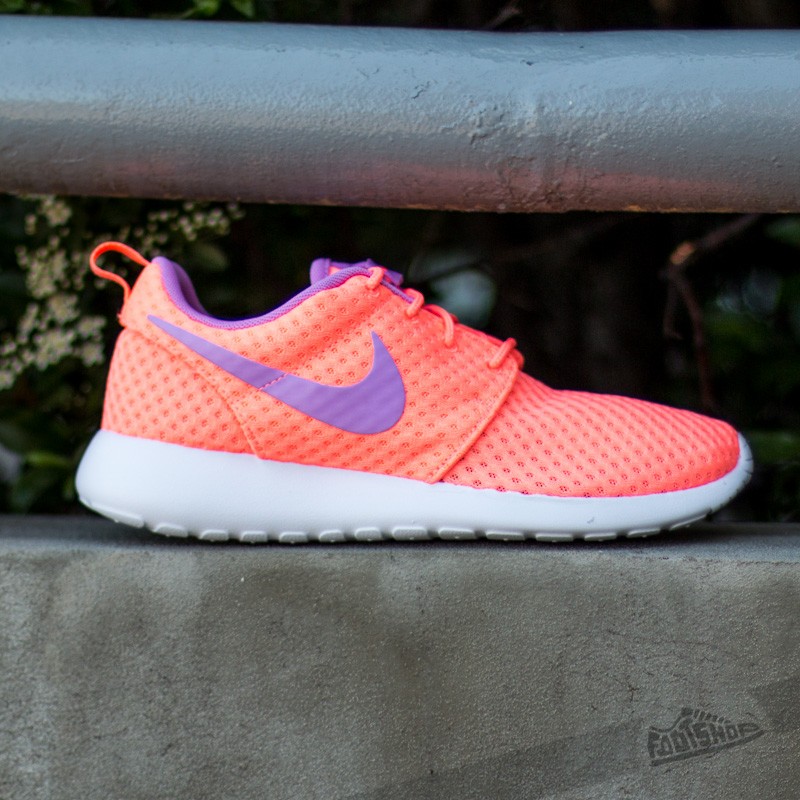 Women's shoes Wmns Nike Roshe One BR Lava Glow / Fuchsia Glow- White ...