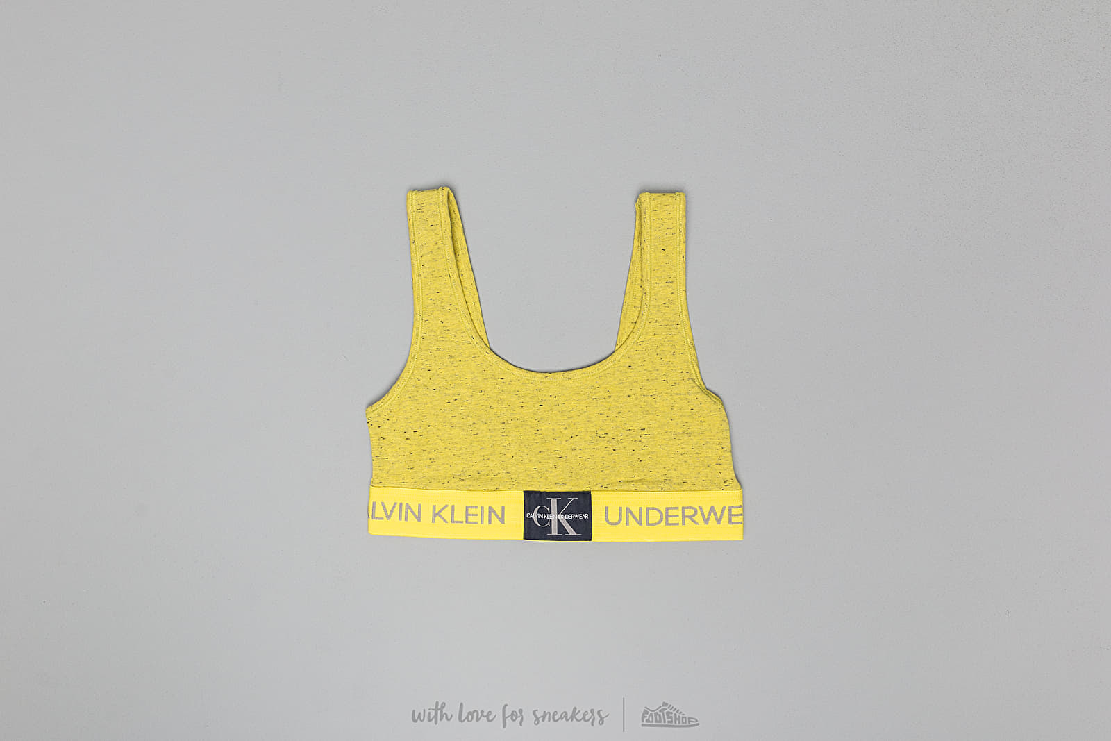Underwear Calvin Klein Women's Unlined Bralette Lime Green (QF4918E-TH8 ...