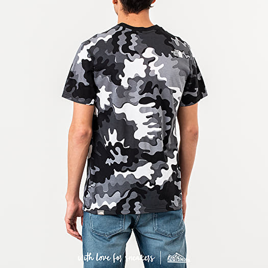 The north face camo t shirt store