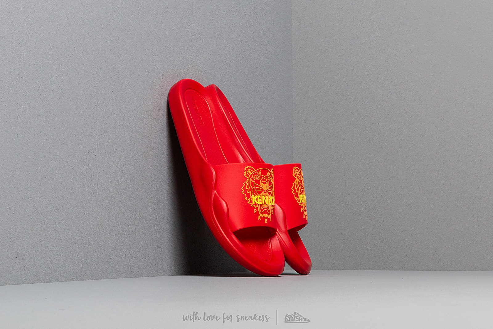 Muške tenisice KENZO Pool Sandal Tiger Medium Red (5SD104 P60 21 ...