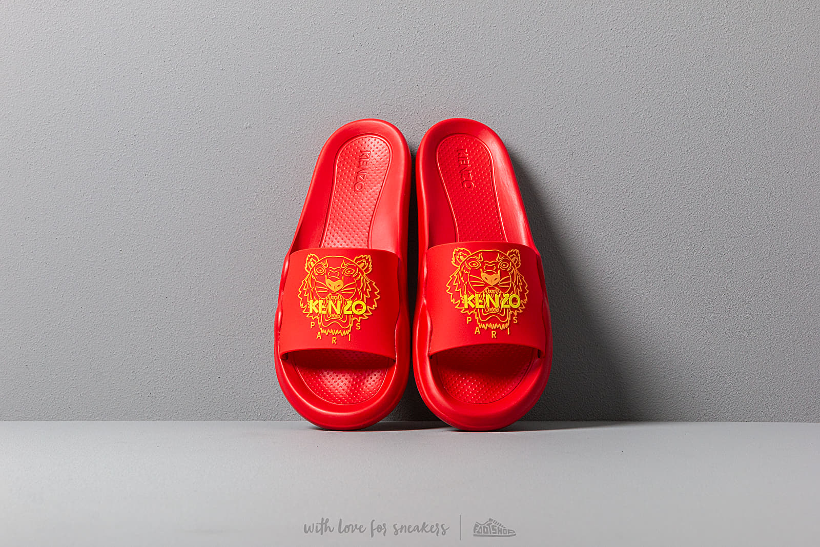Muške tenisice KENZO Pool Sandal Tiger Medium Red (5SD104 P60 21 ...