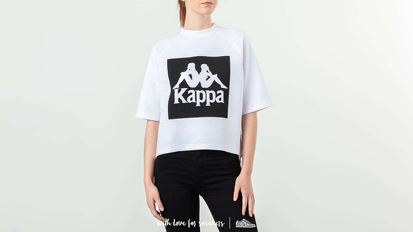 Tank Tops Kappa Bawi Tee White/ Black (304I7V0 903) | Footshop