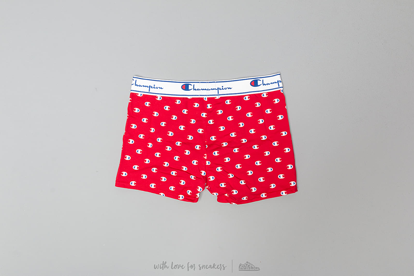 Boxer shorts Champion Small Logo Boxers Red | Footshop