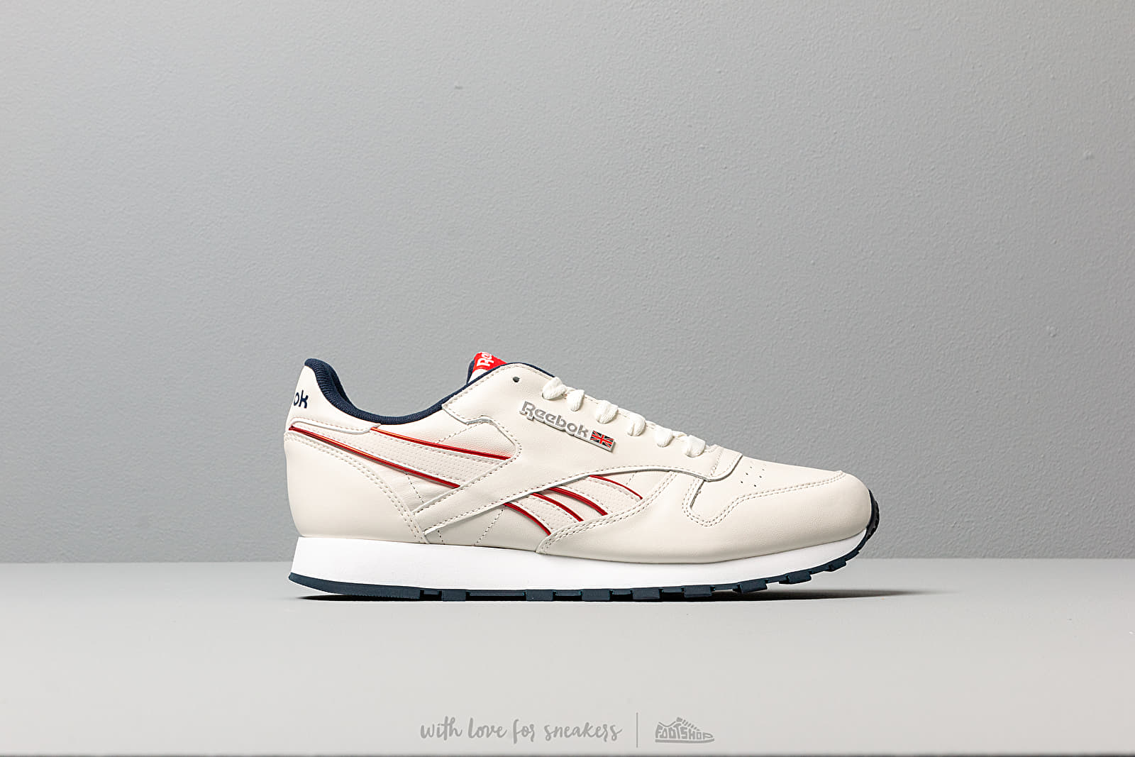 Men's shoes Reebok Classic Leather Mu Chalk/ Navy/ Red/ White (DV8628 ...