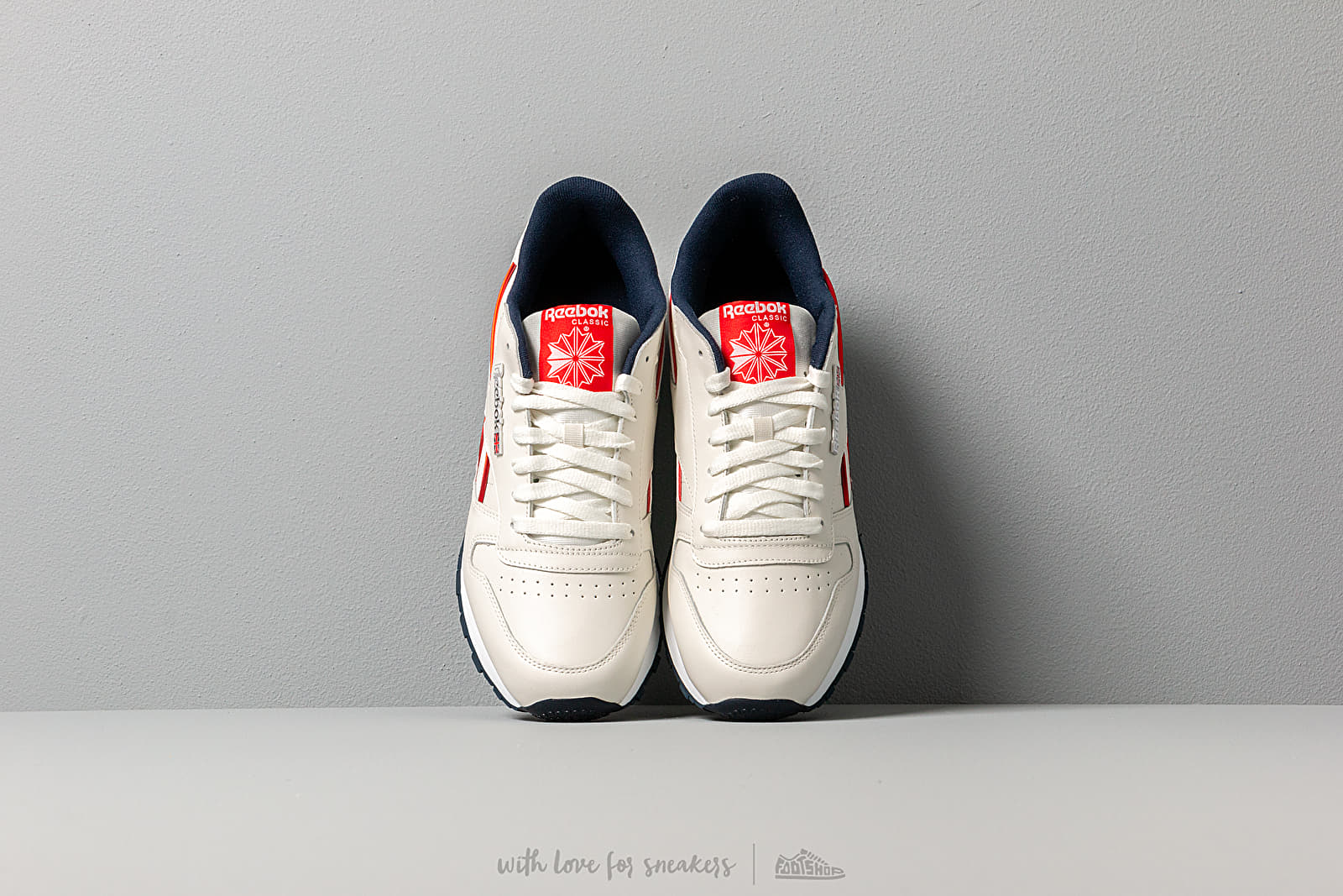Men's shoes Reebok Classic Leather Mu Chalk/ Navy/ Red/ White (DV8628 ...