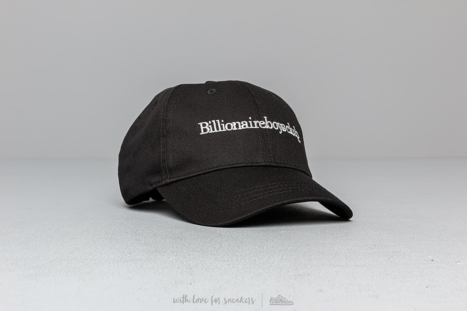 Caps Billionaire Boys Club Embroidered Curve Visor Cap Black (B19359 ...