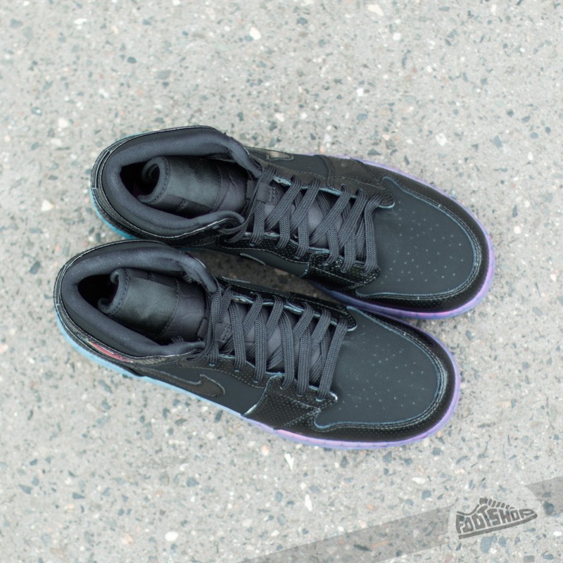 Women's shoes Air Jordan 1 Retro High Premium (GG) Black/ Fuchsia Flash ...