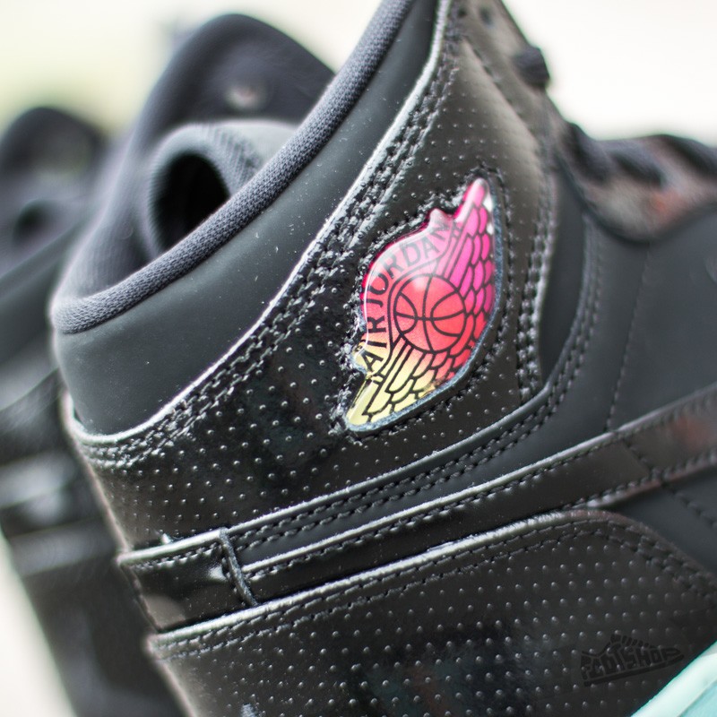 Women's shoes Air Jordan 1 Retro High Premium (GG) Black/ Fuchsia Flash ...