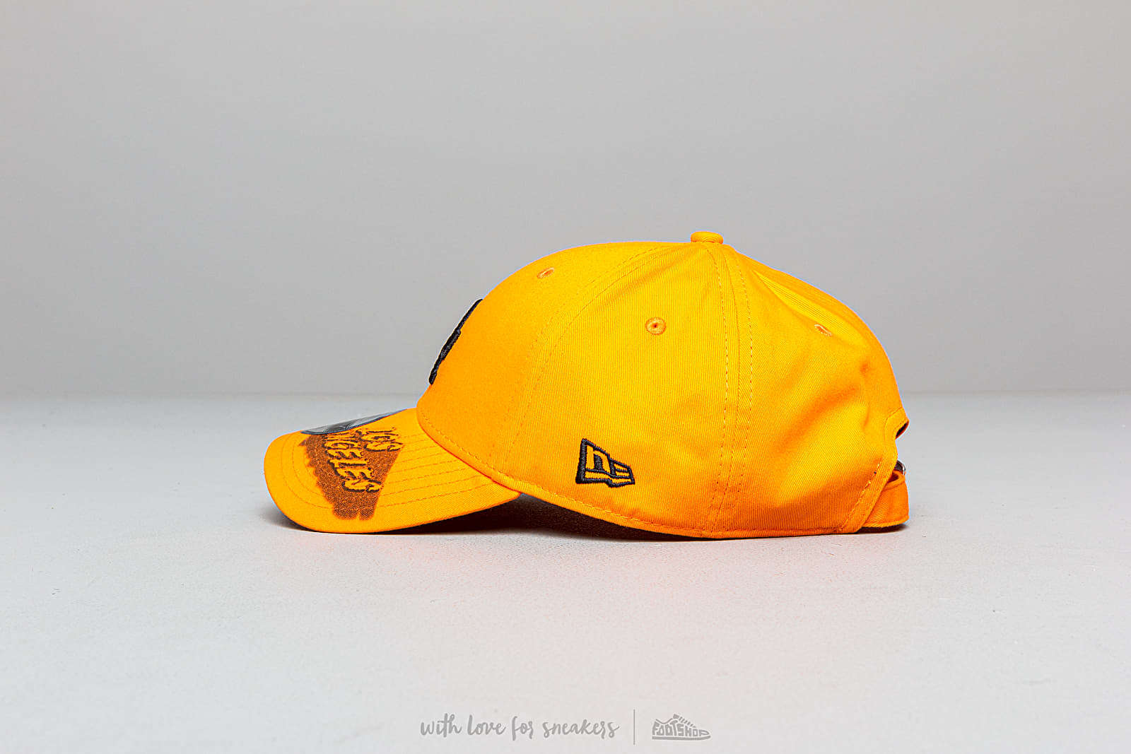 Caps New Era 9Forty MLB Hard Neon Los Angeles Dodgers Cap Orange ...