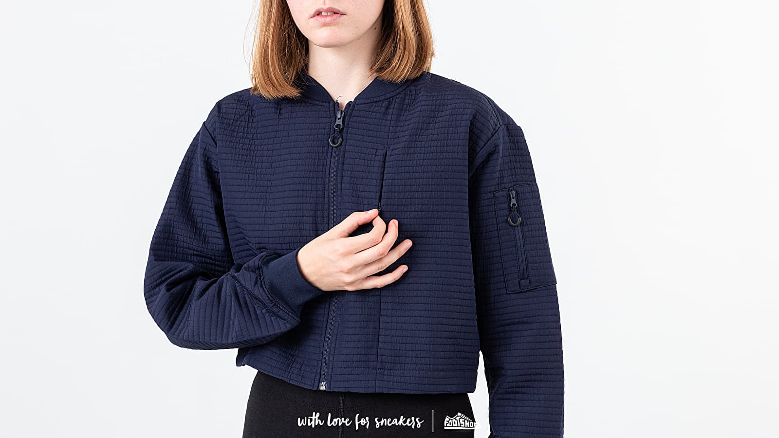 Bomber Jackets Nike Sportswear Tech Pack Bomber Blackened Blue/ Black ...