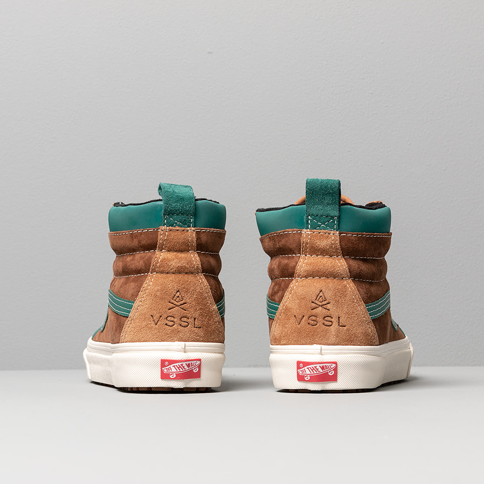 Men's shoes Vans SK8-Hi MTE LX (VSSL-MTE KIT) Brown/ Green ...