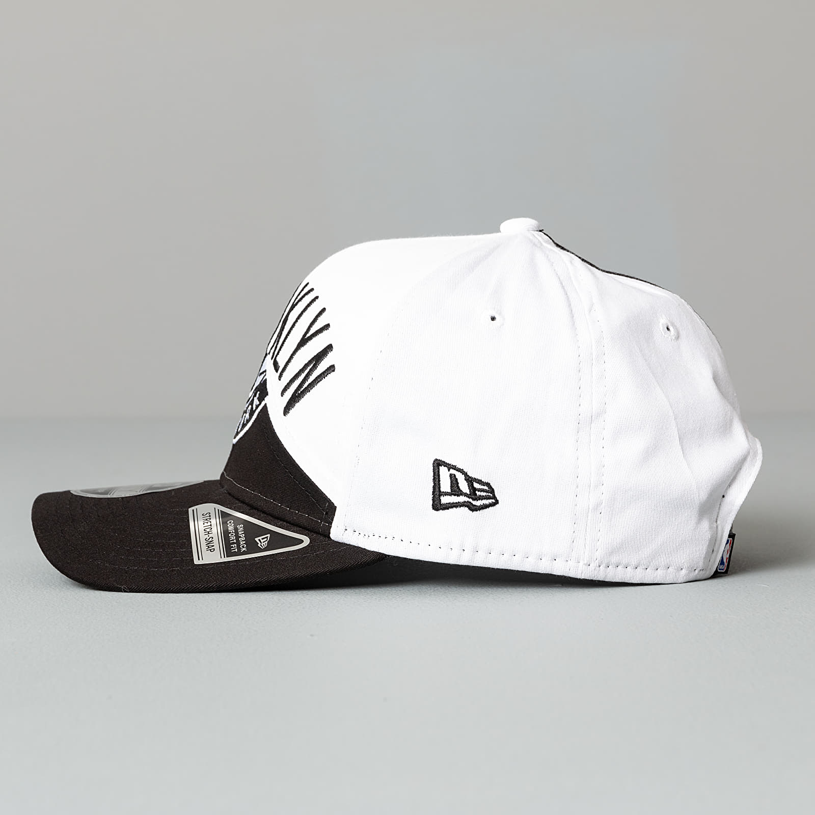 Caps New Era 9Fifty NBA Team Split Stretch Cap New York Brooklyn Nets ...