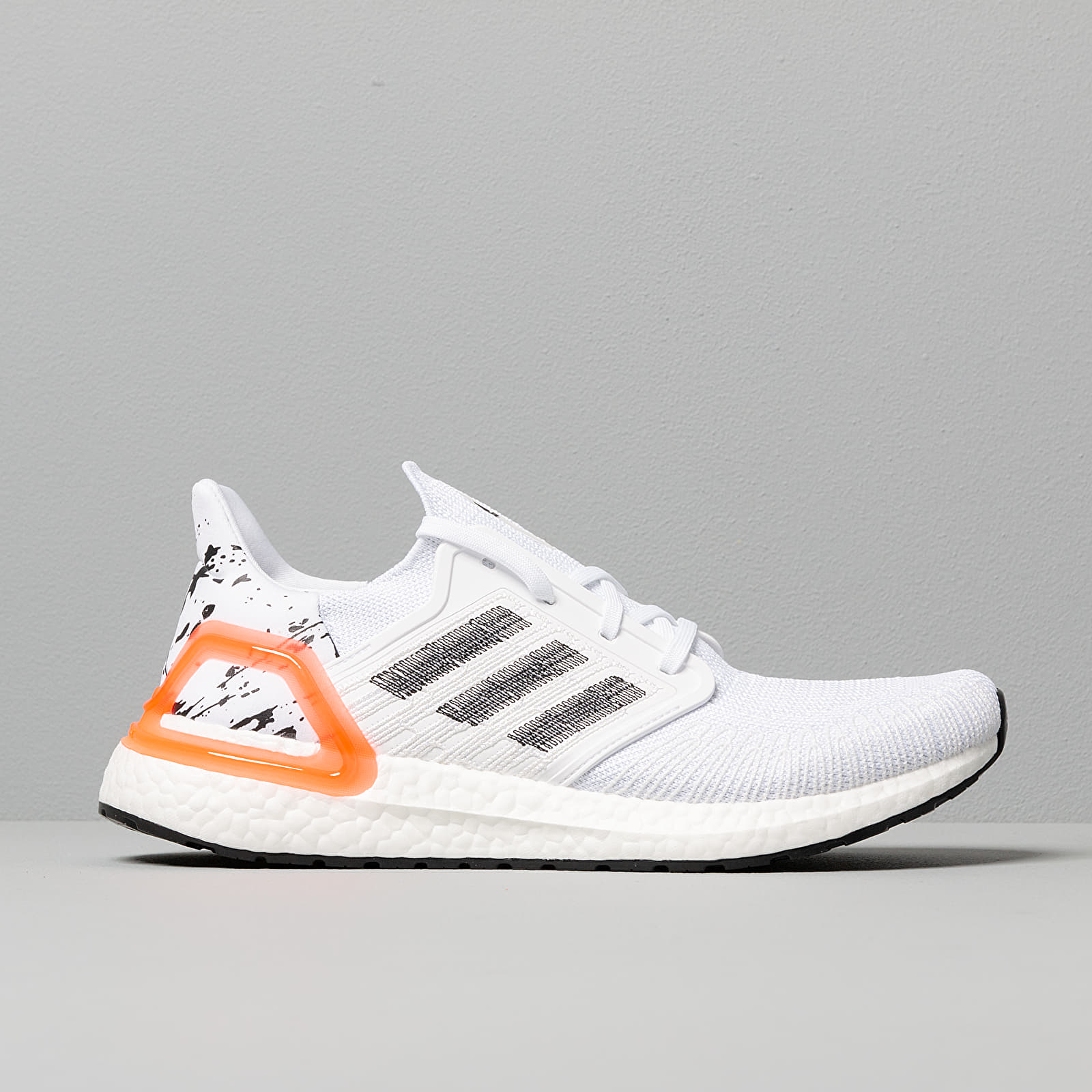 Men's shoes adidas UltraBOOST 20 Ftw White/ Core Black/ Signature Coral ...