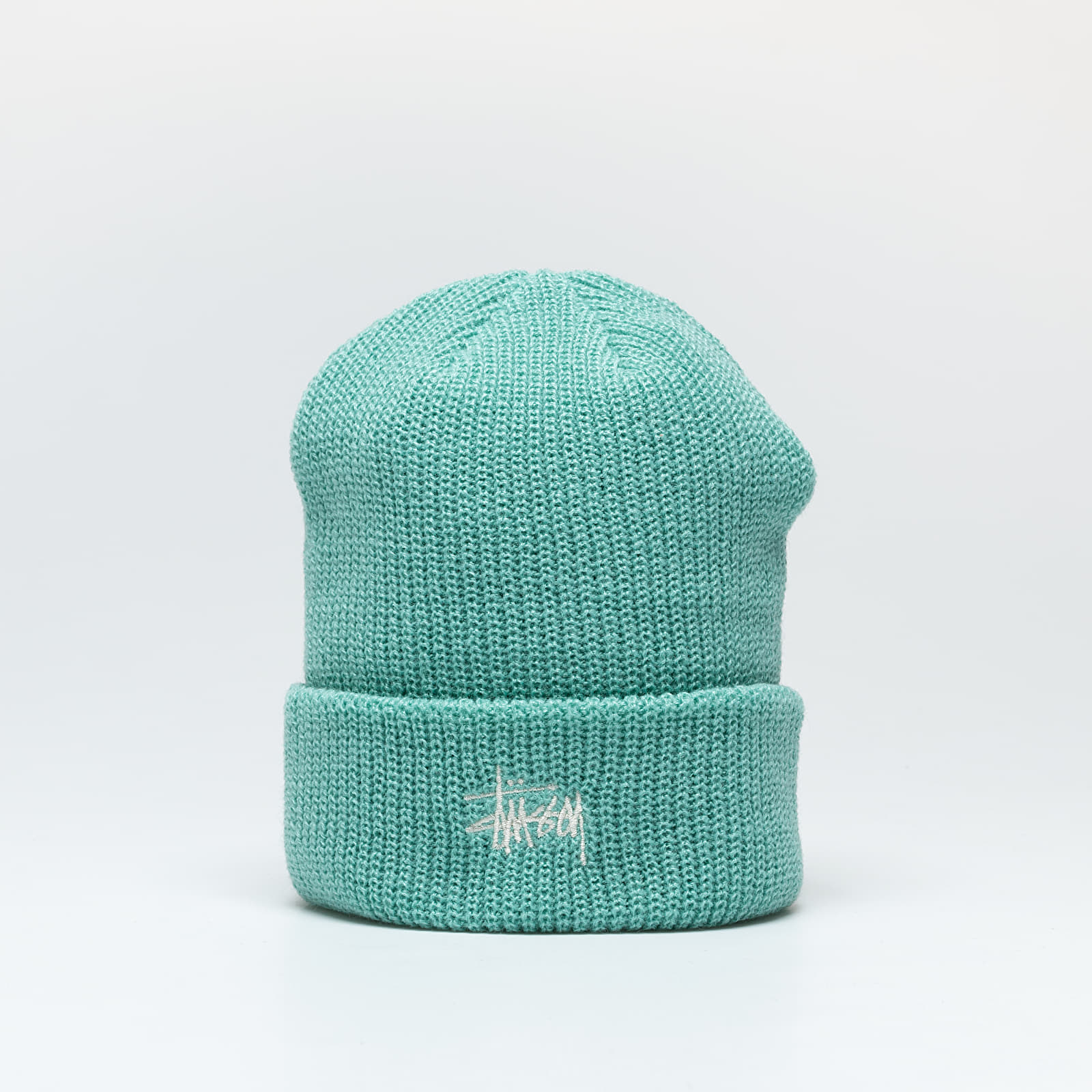 Accessories Stüssy Basic Cuff Beanie Mint | Footshop