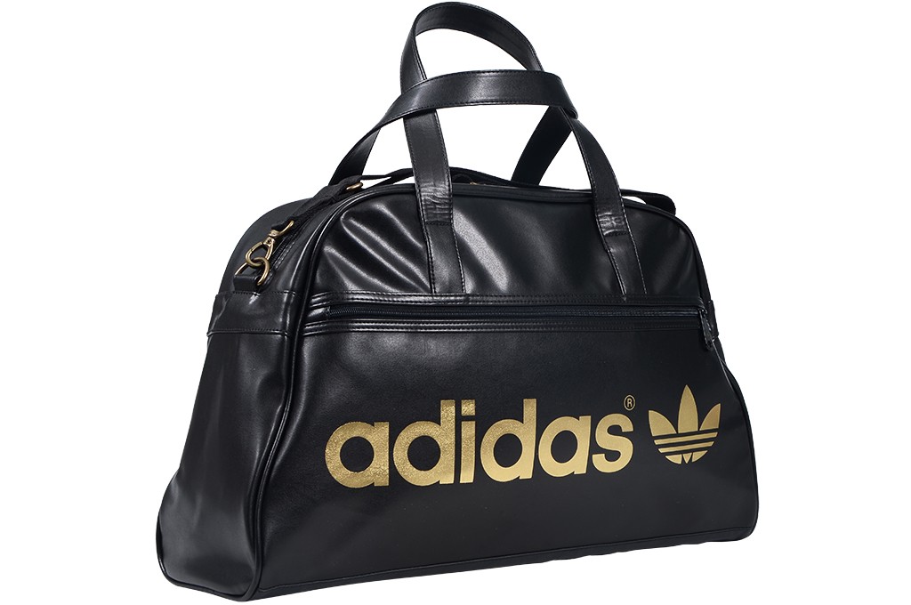 Crossbody táskák AC HOLDALL Black/metalgold | Footshop