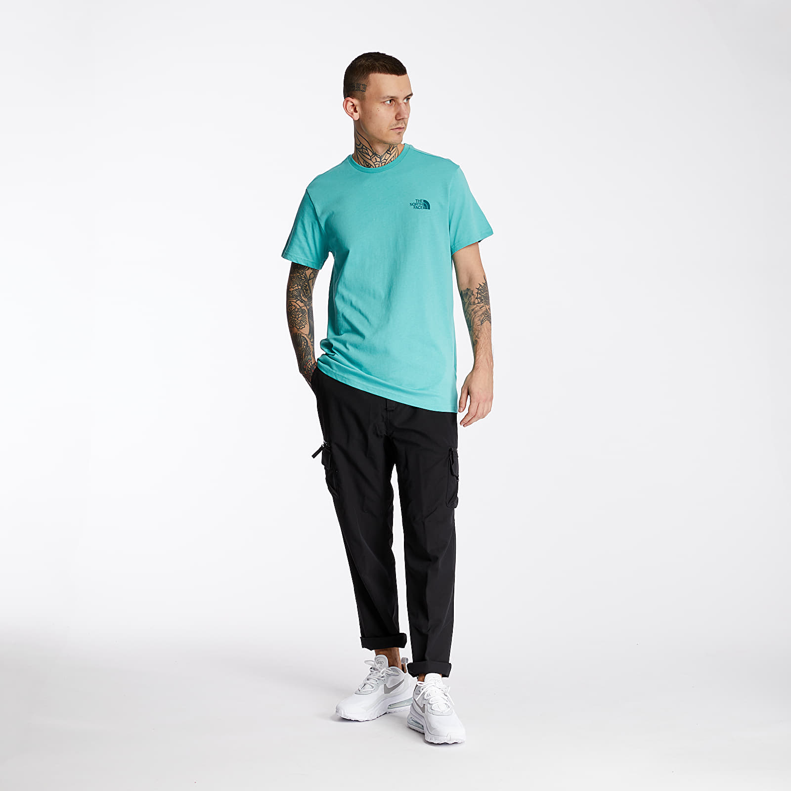 The North Face Simple Dome Tee Lagoon | Footshop