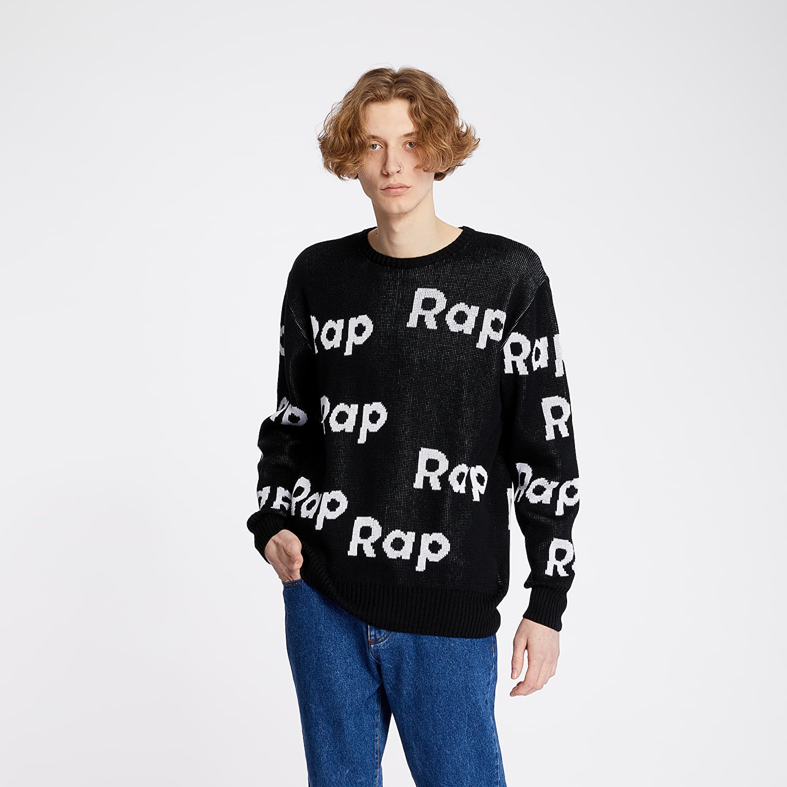 Sweaters RAP Sweatshirt Black/ White | Footshop