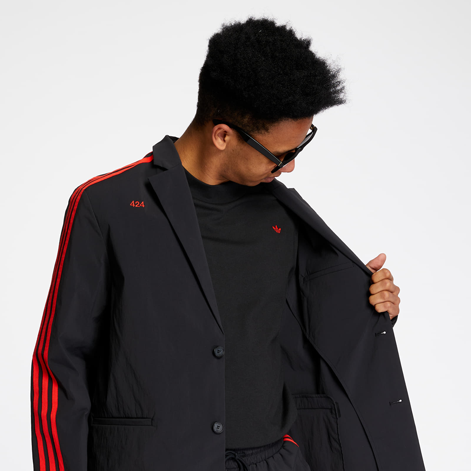 Jackets and Coats adidas x 424 Blazer Black | Footshop
