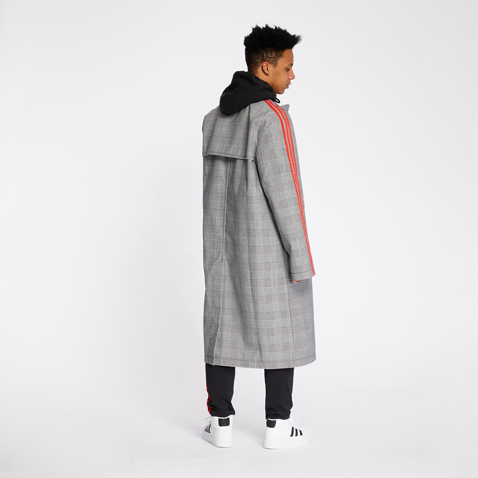 Coats adidas x 424 Trench Coat White/ Black/ Red (FS6235) | Footshop