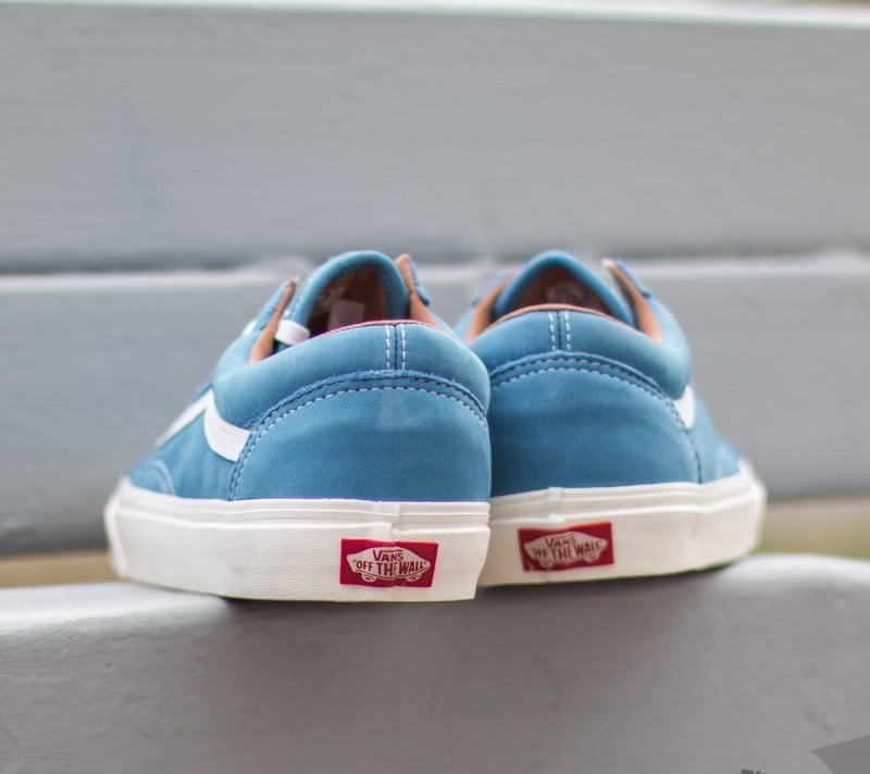 Men's shoes Vans Old Skool Reissue Classic Leather Blue | Footshop