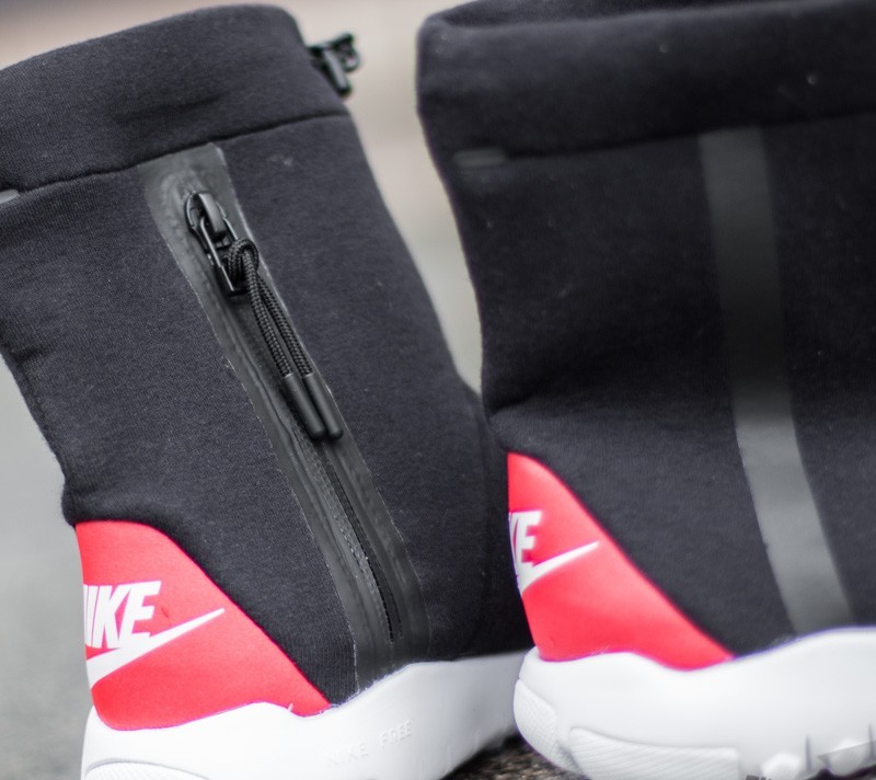 Încălțăminte și sneakerși pentru femei Nike Wmns Tech Fleece Mid Black ...